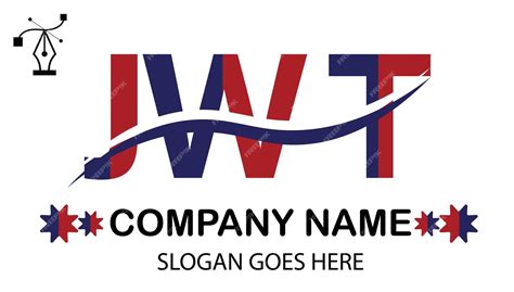 Premium Vector Jwt Letter Logo