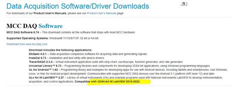 Ulx For Ni Labview 2023 Support Data Acquisition Daq And Data Logging