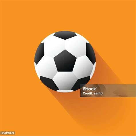벡터 일러스트 레이 션 축구 공 아이콘과 플랫 스타일에 그림자 Championship에 대한 스톡 벡터 아트 및 기타 이미지 Championship 경기 스포츠 경쟁