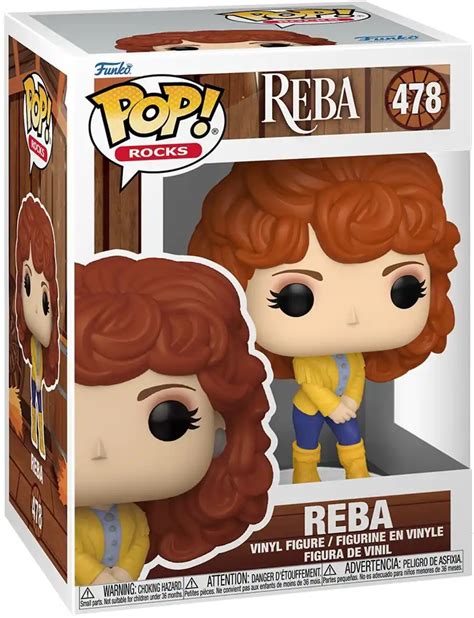Reba Mcentire Funko Pop Rocks Reba Mcentire Collectibles Multicolor