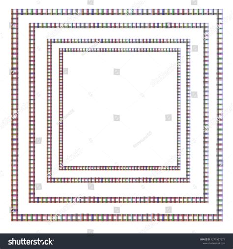 Square Line Pattern Background Design Stock Vector Royalty Free Shutterstock