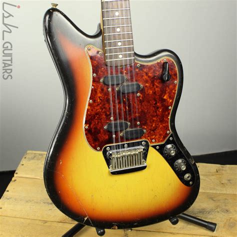 1965 Fender Electric Xii 12 String Sunburst Ish Guitars