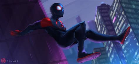 Spiderman Into The Spider Verse 2018 Fan Art Hd Movies 4k Wallpapers