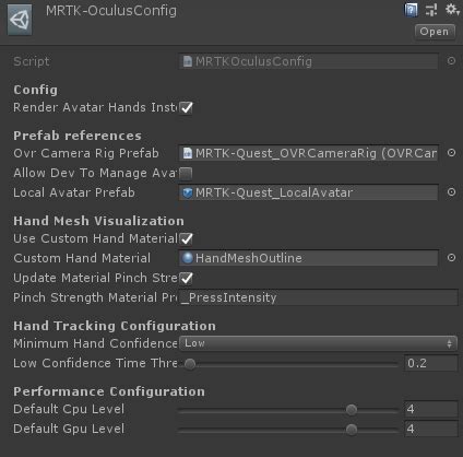 Github Provencher Mrtk Quest Mrtk Quest Mixed Reality Toolkit Mrtk Extension Bridge For