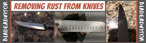 How To Remove Rust From A Knife Carbon Or Stainless Steel Blades