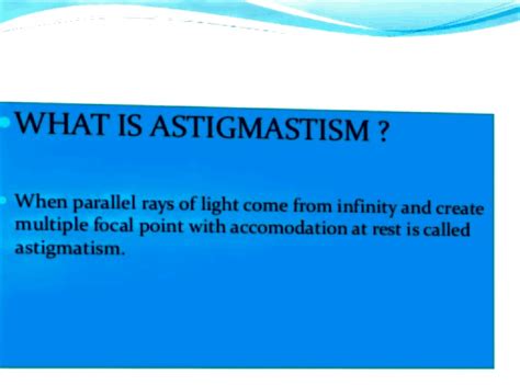 Astigmatism Definition Types Regular And Irregular Astigmatism