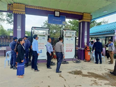 မိုင်းပျဉ်းမြို့၌ စက်သုံးဆီဆိုင်များအား ကွင်းဆင်းစစ်ဆေးခြင်းဆောင်ရွက် Information And Public