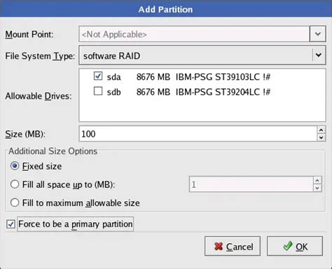 Red Hat Enterprise Linux 4 System Administration Guide Software Raid Configuration