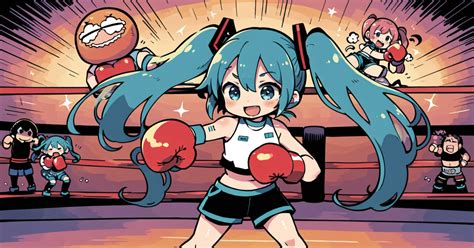 Vocaloid Hatsunemiku Ai Mikus Boxing Job Pixiv