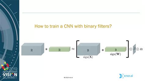 Methods For Creating Efficient Convolutional Neural Networks A Presentation From Xnorai