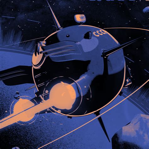 Cccp Rabbit Astronaut Behance