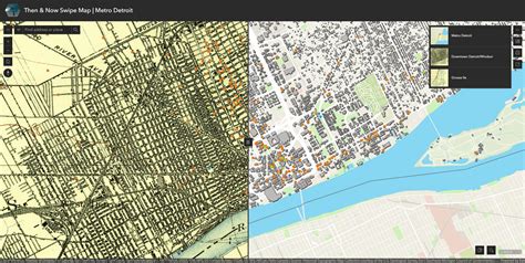 Then And Now Swipe Map