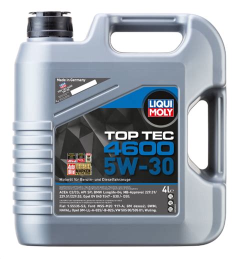 DẦu NhỚt Ô TÔ Top Tec 4600 5w 30 4l 3763