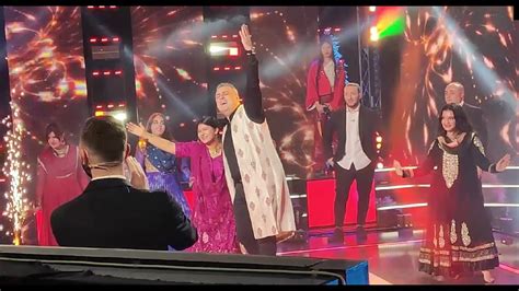 Rehearsals For Georgian Tv Show გვაჩვენე შენი ხმა Lasha Ramishvili And Riddhi Adhyaru