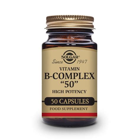 Vitamina B Complex 50 50 Cápsulas Veganas Cero Residuo Tienda