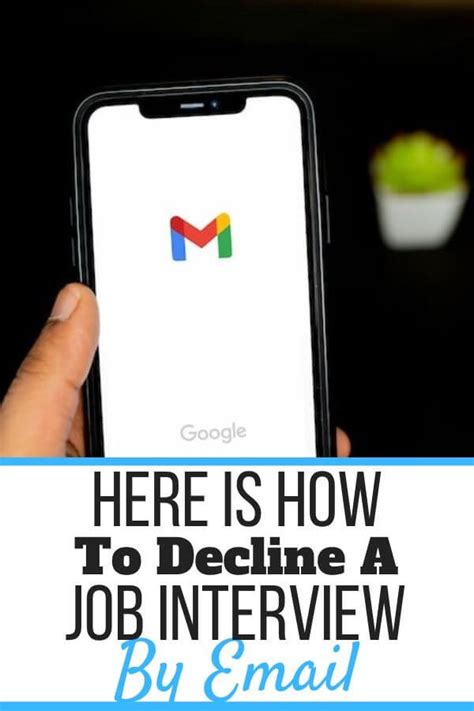 How To Decline A Job Interview By Email Sample And Examples Inc Self Development Journey