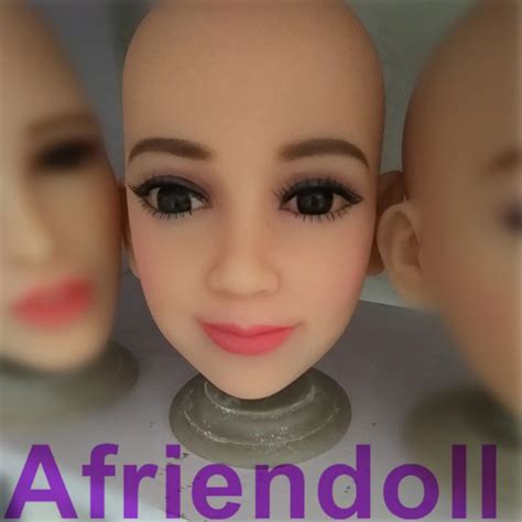 Oral Sex Lifelike Beautiful Lady Head Handmade Mannquins Head Sex Doll