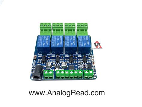 Modbus Rtu 4 Way Relay Module Rs485 Ttl 12v ขาย Arduino เซนเซอร์ และโมดูลต่างๆ ส่งฟรี Ems