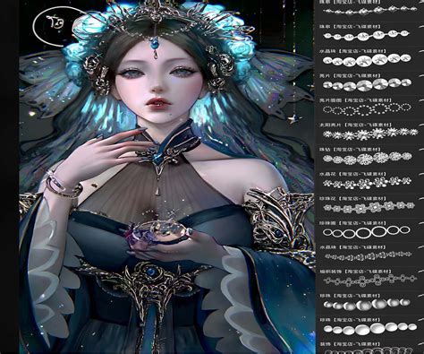 Brush Procreate And Photoshop Brush Jewelry Procreate Jewelry