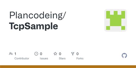 Github Plancodeing Tcpsample