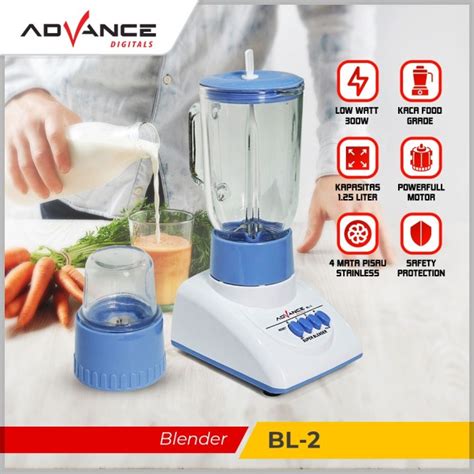 Jual Advance Bl Blender Liter In Multifungsi Blender Advance Bl Shopee Indonesia
