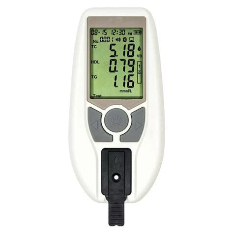 Portable Bluetooth Cholesterol Meter Medasia Healthcare