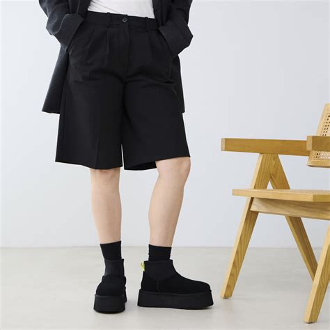 Ugg Dipper Sneakers Femme Noir À Enfiler Slip On