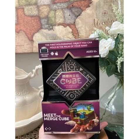Merge Cube Ar Vr 3d Holograms Interactive Steam Learning Gaming System
