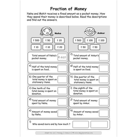 Free Math Worksheets Third Grade 3 Counting