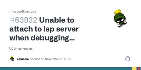 unable to attach to lsp server when debugging extension · issue 63832