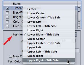 FCP X Export Source Timecode Larry Jordan