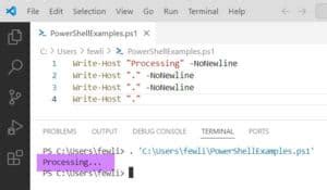 PowerShell Write Host Vs Echo