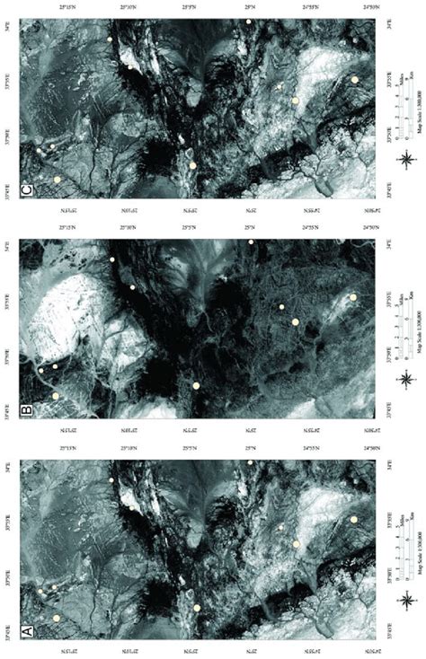Aster Band Ratio Indices Used To Detect The Hydrothermal Alteration