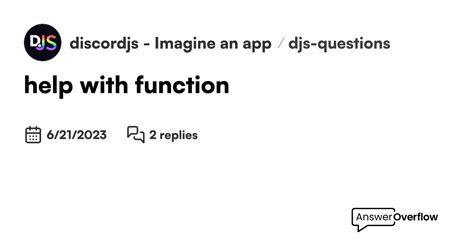 Help With Function Discordjs Imagine An App