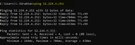 Virtual Machine MS Azure Not Able To Ping VM Stack Overflow
