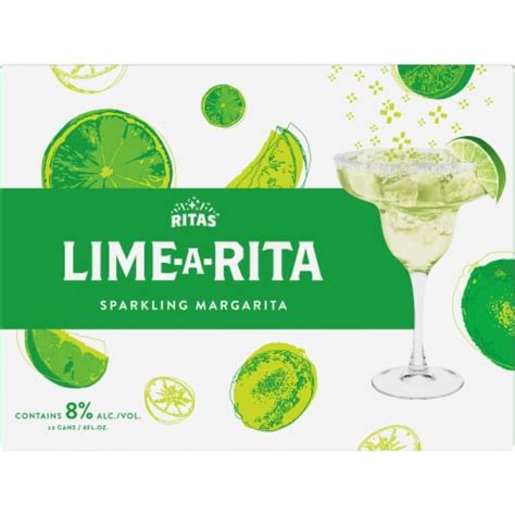 Ritas™ Lime A Rita Sparkling Margarita Flavored Malt Beverage 12 Cans