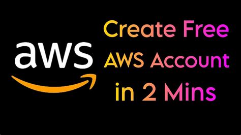 How To Create Free AWS Account In Minutes Step By Step Guide For Beginners Aws Tutorial