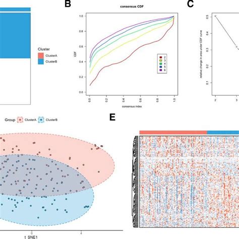 patient classification in the tcga cohort a consensus clustering