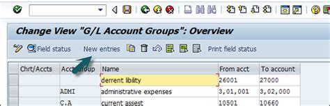 Sap Fi Chart Of Accounts