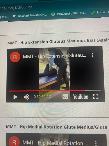 MMT Muscles For Practical Flashcards Quizlet