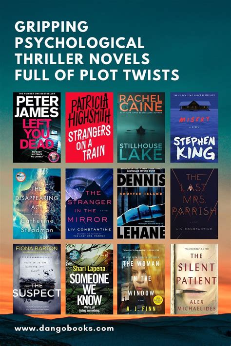 Gripping Psychological Thriller Novels Full Of Plot Twists Thriller