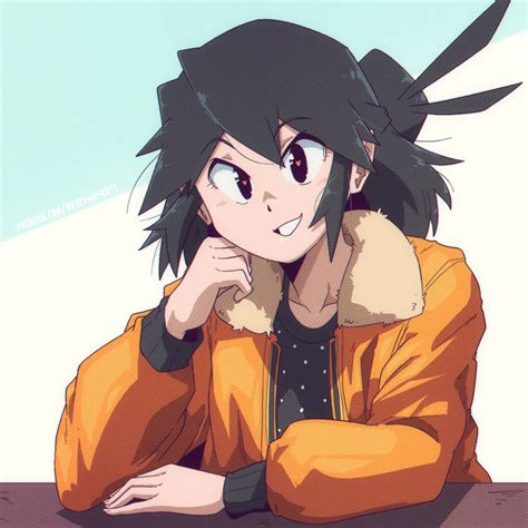 Safebooru 1girl Black Eyes Black Hair Black Shirt Eyebrows Visible