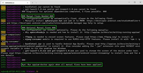 Appium Doctor When And How To Use It Waldo Blog