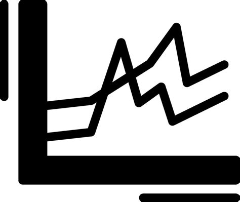Glyph Chart Glyph Icon Vector Art At Vecteezy