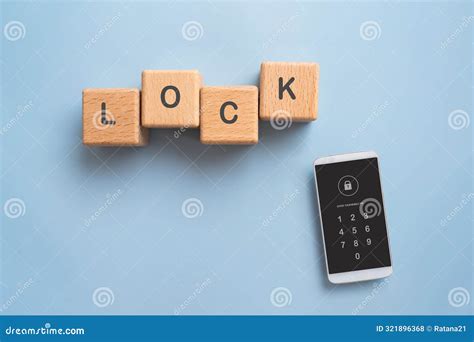 Mobile Phone Security Code Password Or Lock For Personal Online Privacy And Verification 2fa