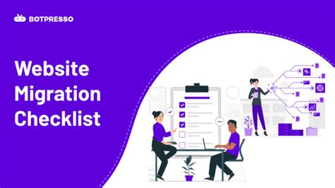 The Step Website Migration Checklist By Botpresso