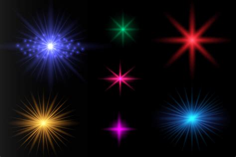 Realistic Colorful Lens Effect Graphic By Sayedhasansaif04 Creative Fabrica