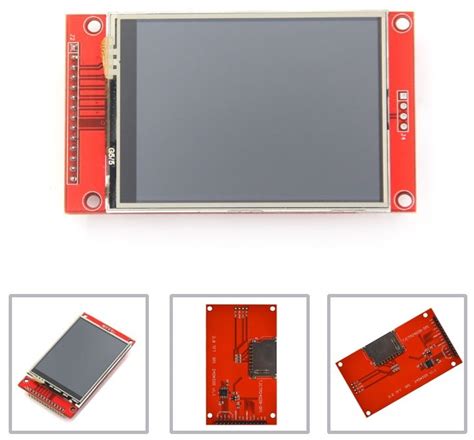 display tft ili9341 touch lcd electronics and domotica
