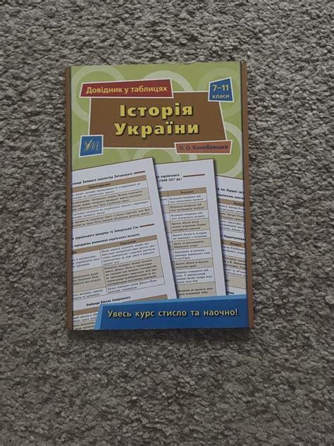 Справочник в таблицах 7 11 классы история украины — цена 40 грн в каталоге Учебники Купить