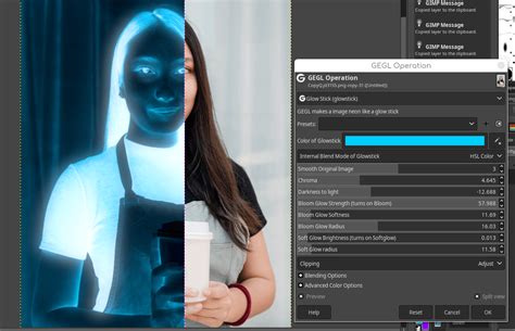 I Made A New Third Party Gegl Filter That Makes A Glowstick And Glow In The Dark Effect It